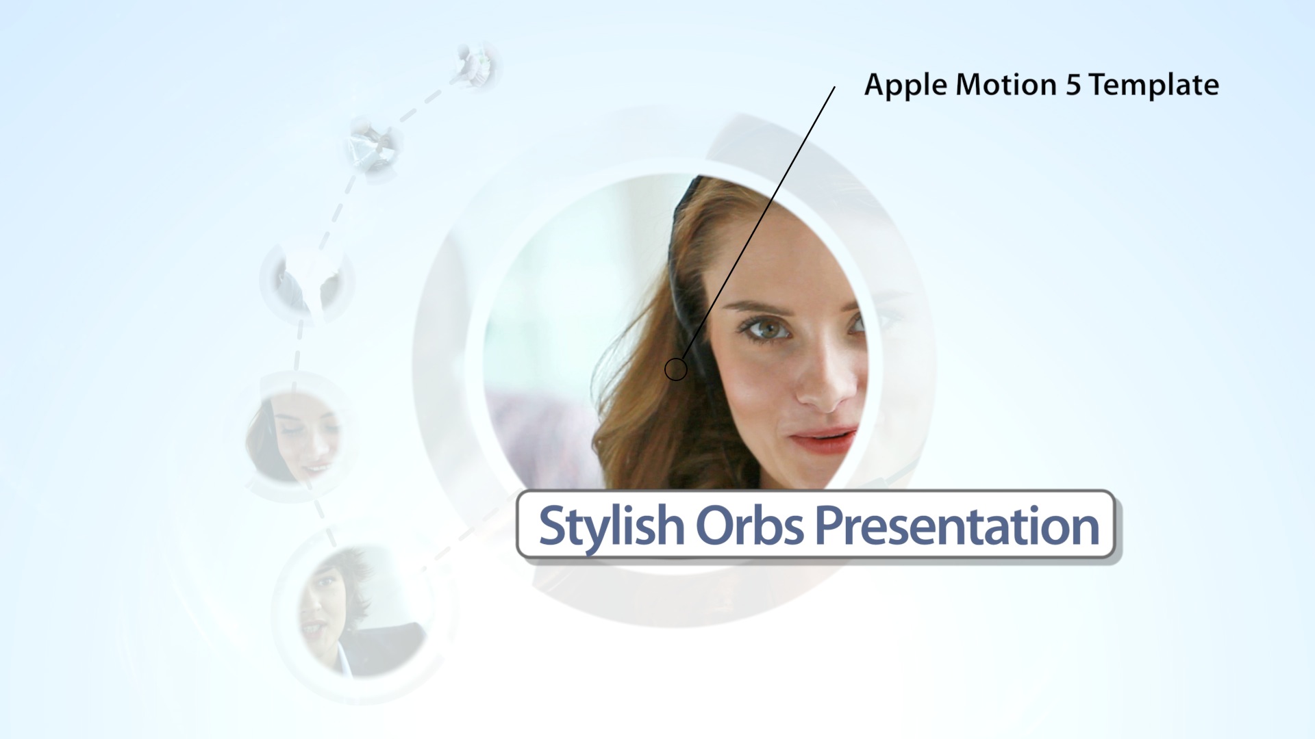 Stylish Orbs Presentation - Final Cut Pro X Template