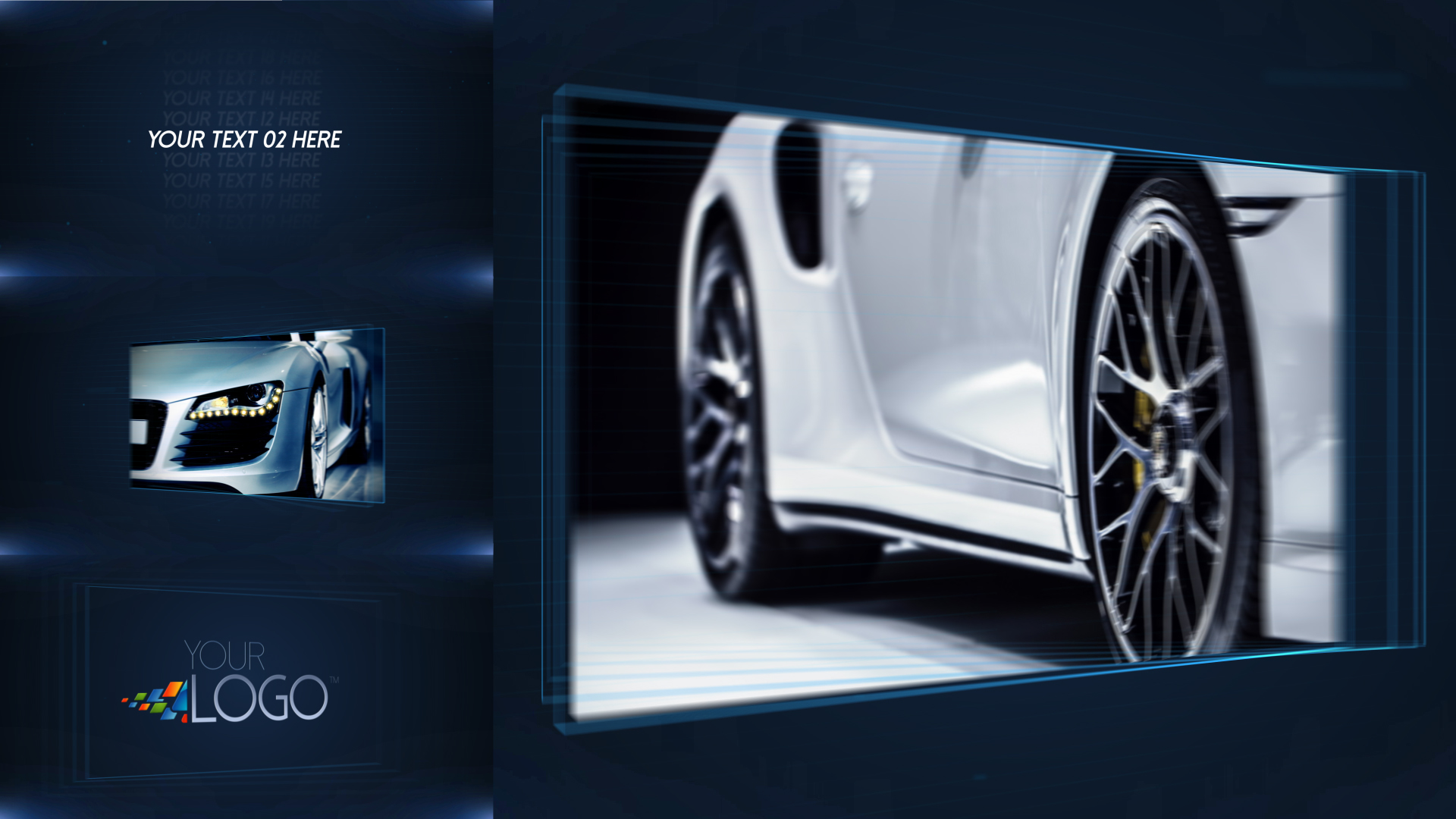 Technical Display - Final Cut Pro X Template