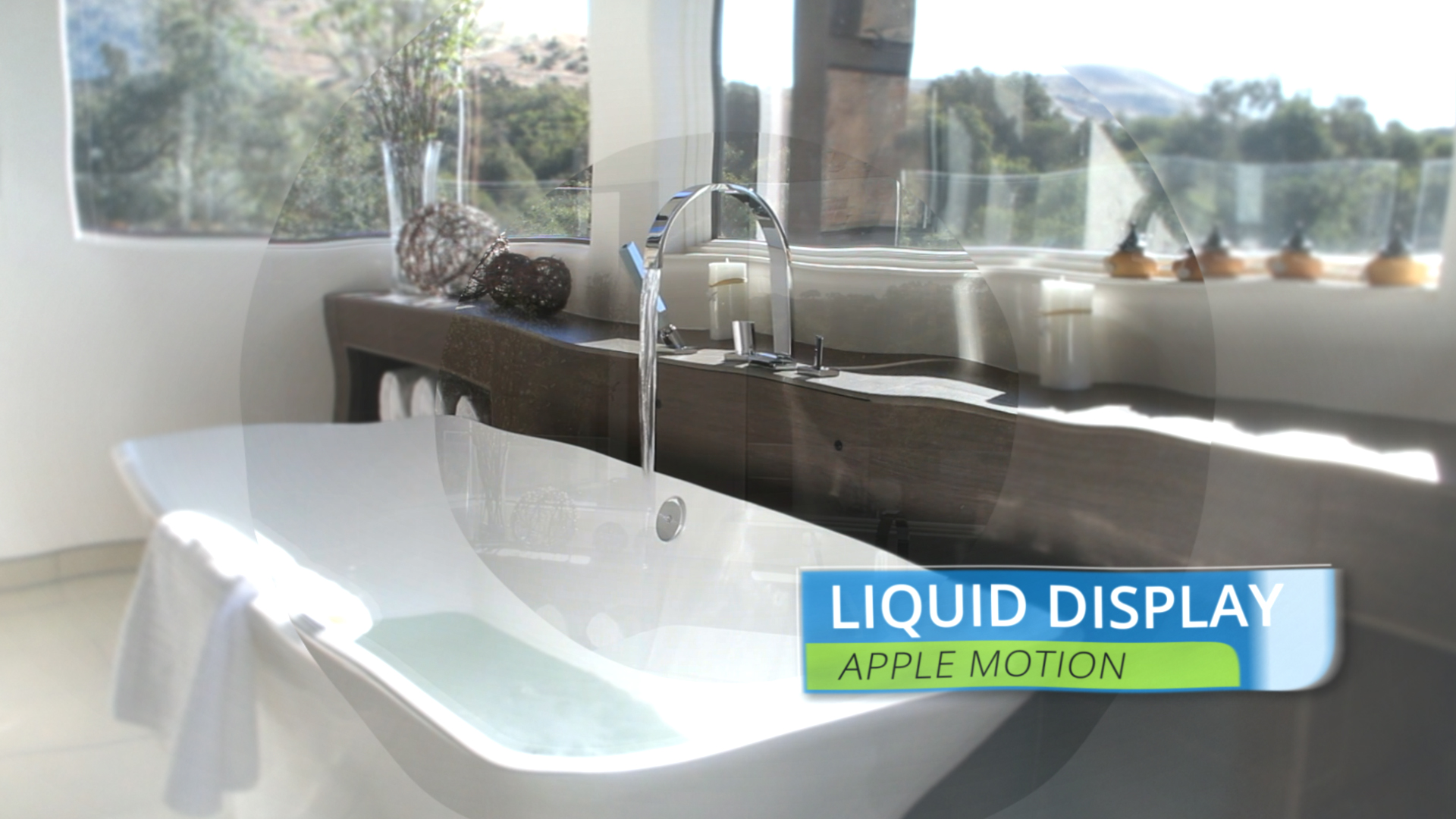 Liquid Display Loop - Final Cut Pro X Template