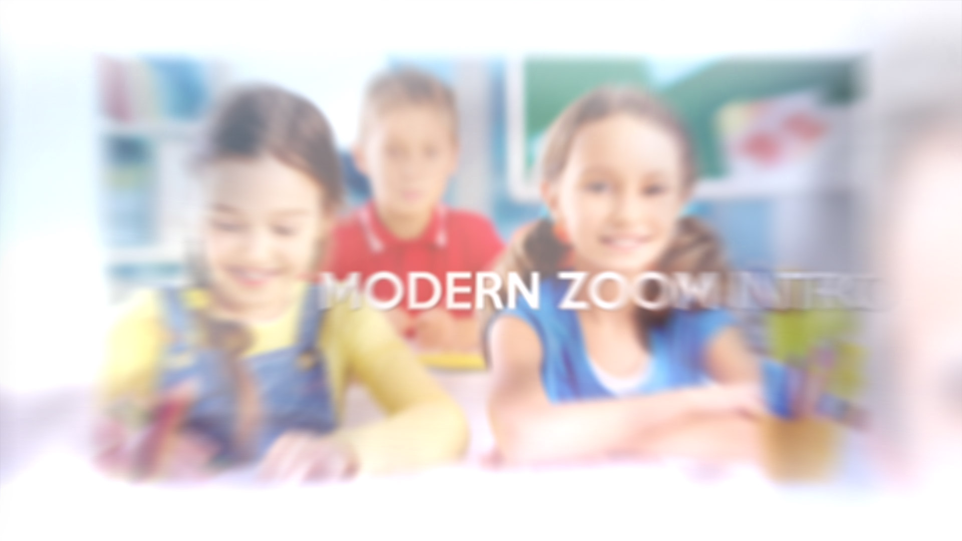 Modern Zoom Intro - Final Cut Pro X Template