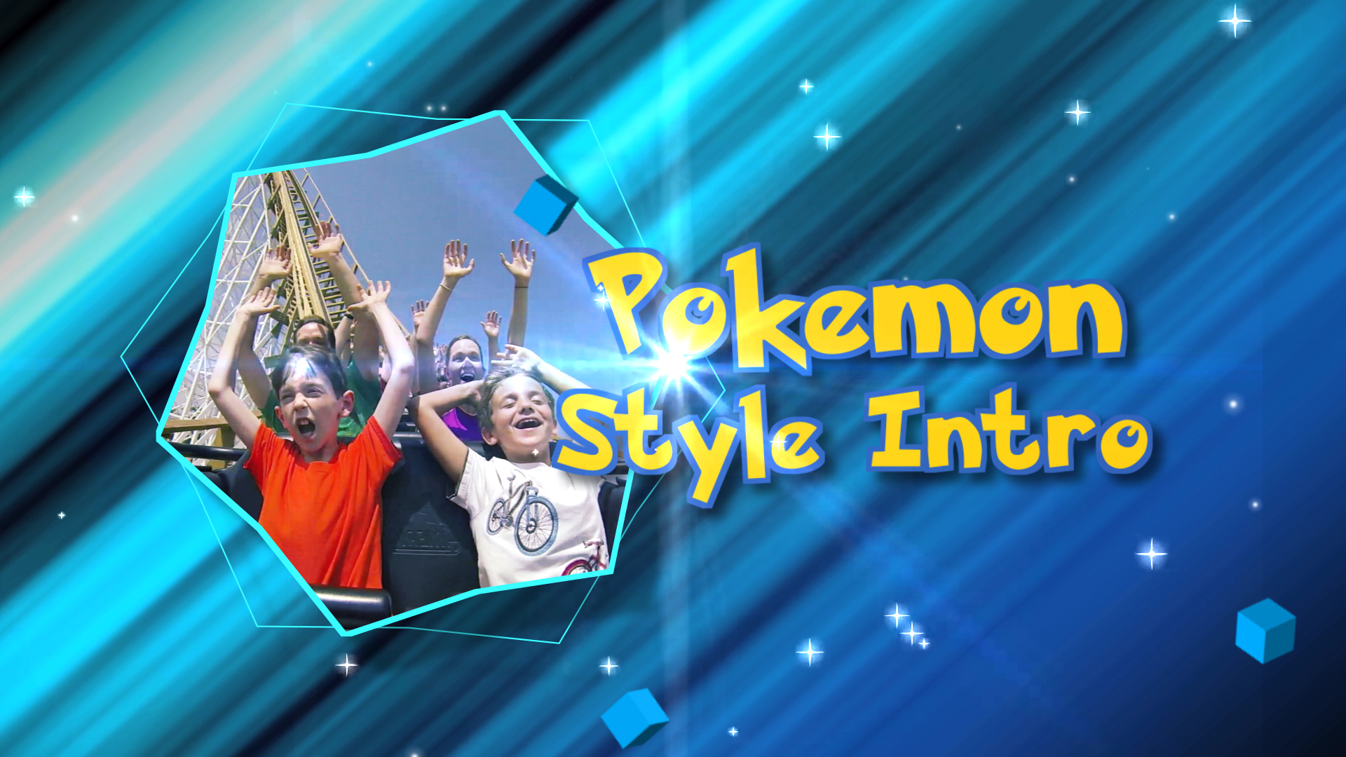 Pokemon Style Intro - Final Cut Pro X Template