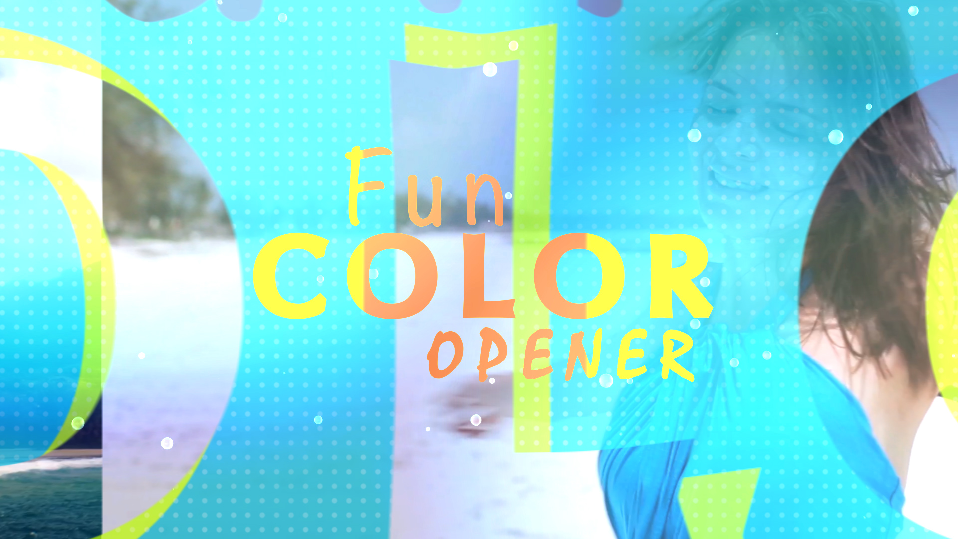 Fun Colors Opener - Final Cut Pro X Template