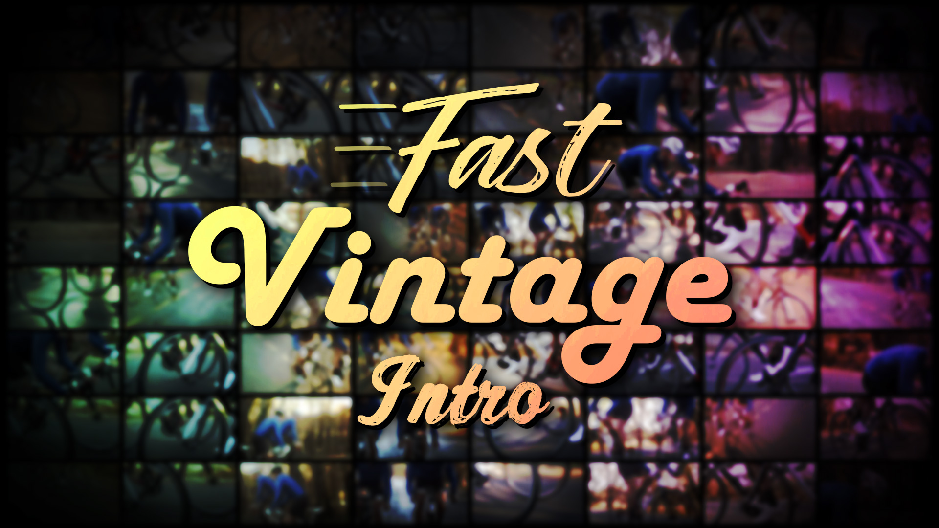 Fast Vintage Intro - Final Cut Pro X Template