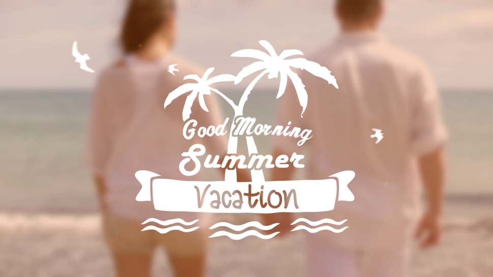 Summer Title - Final Cut Pro X Template