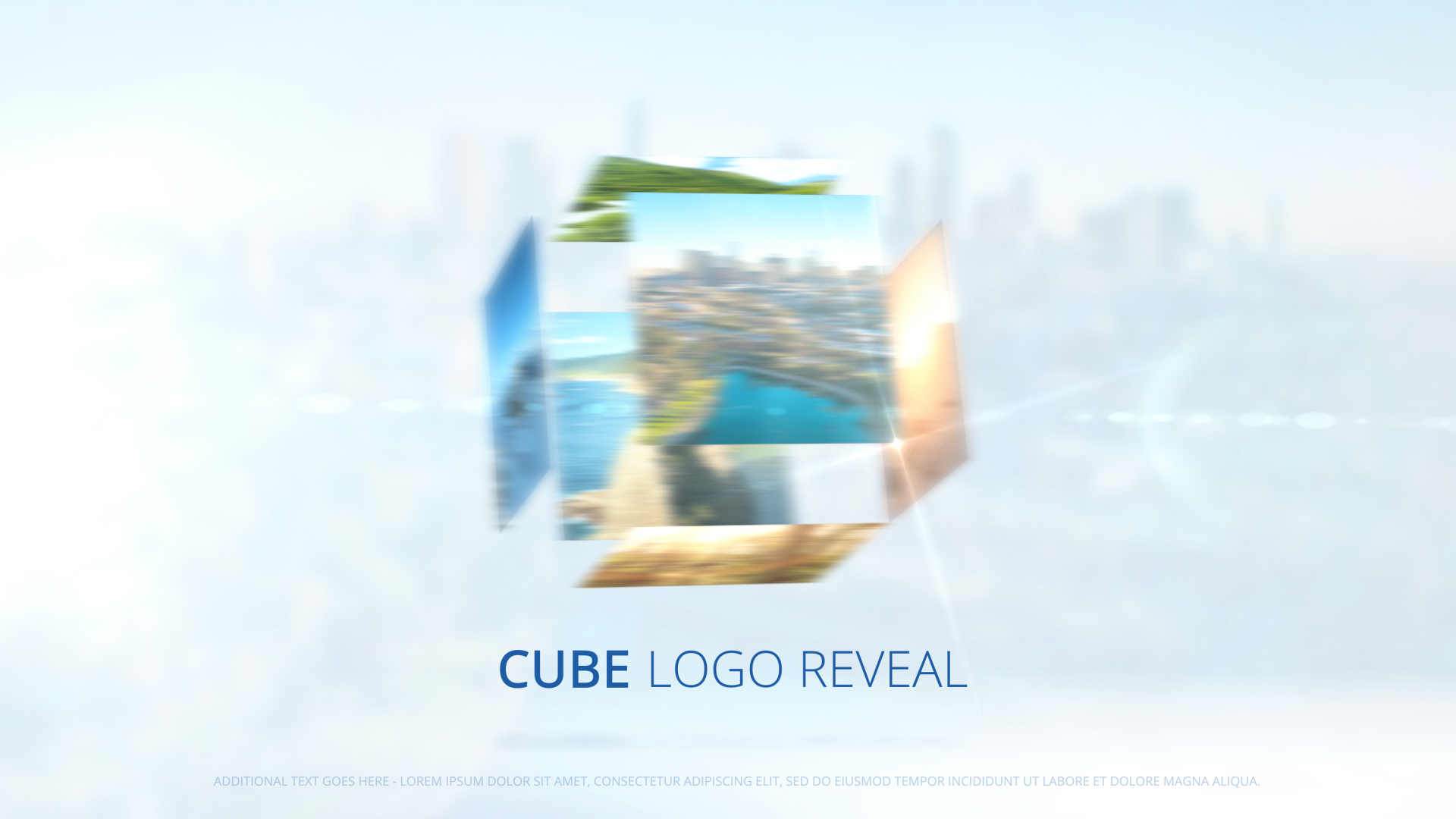 Cube Logo Reveal - Final Cut Pro X Template